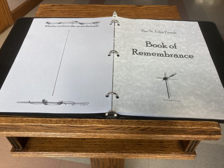 REMEMBER All Souls in November: Book of Remembrance